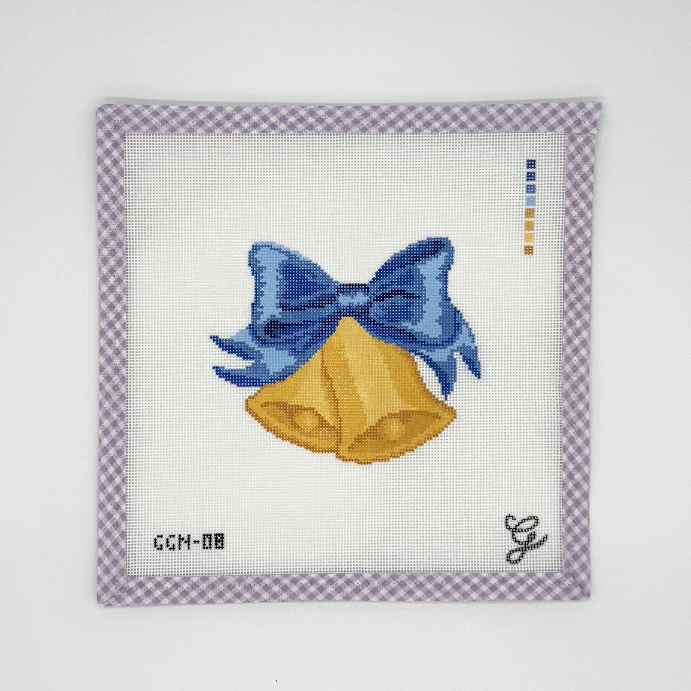 Wedding Bells Canvas – Goodness Gracious Needlepoint